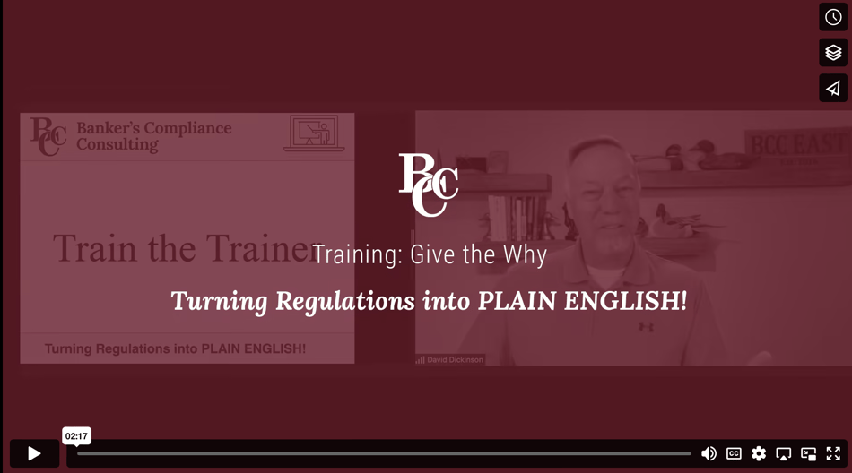 The "Why" Behind Training