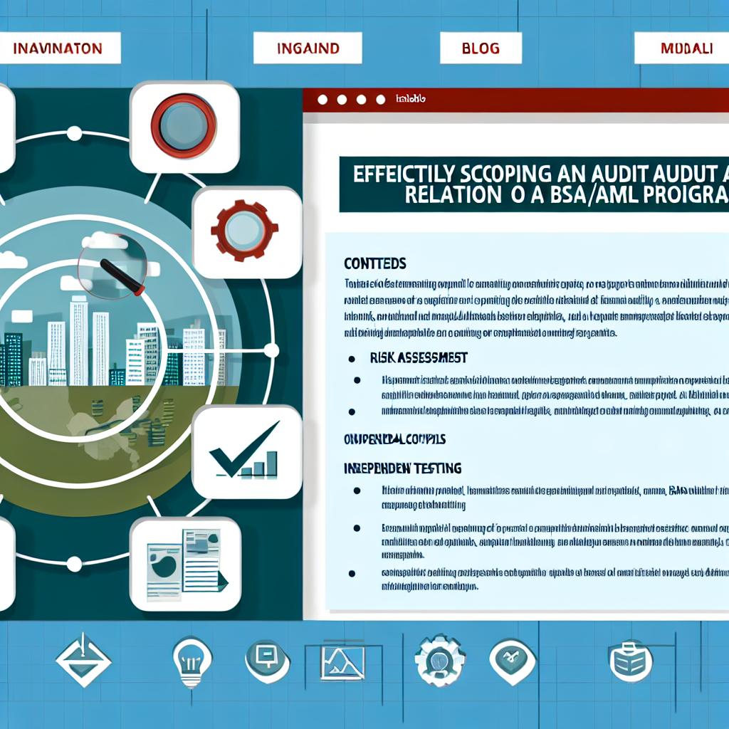 Auditing BSA/AML: Scoping the Audit