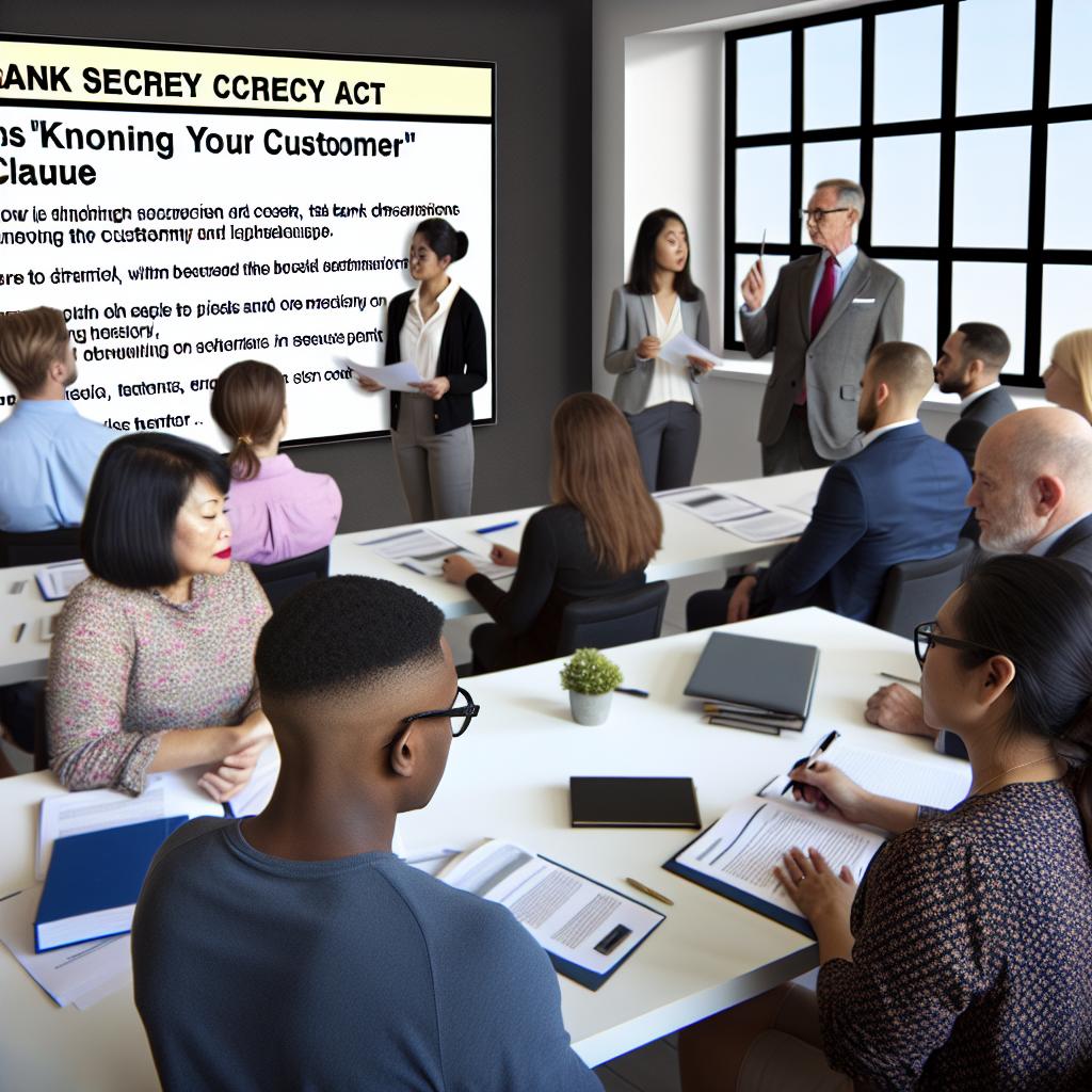 BSA: Knowing Your Customer