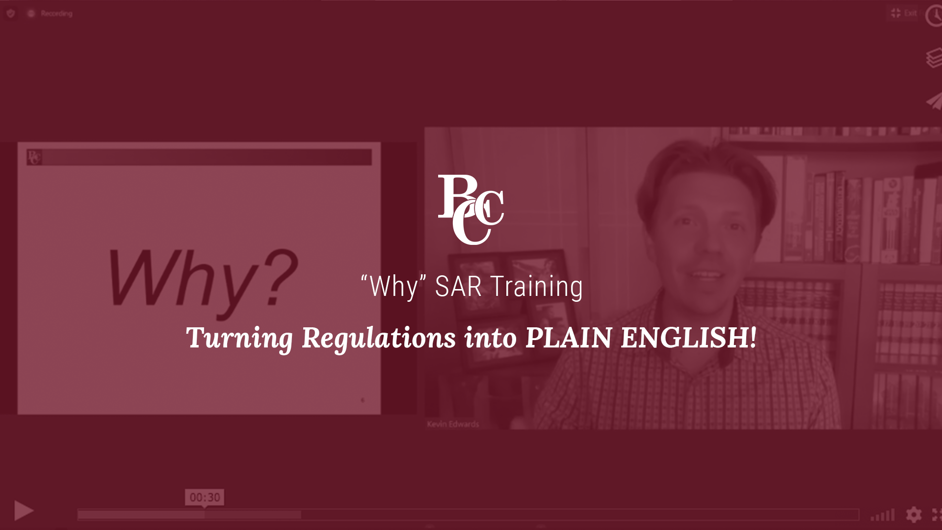 "Why" Suspicious Activity Monitoring & Reporting Training