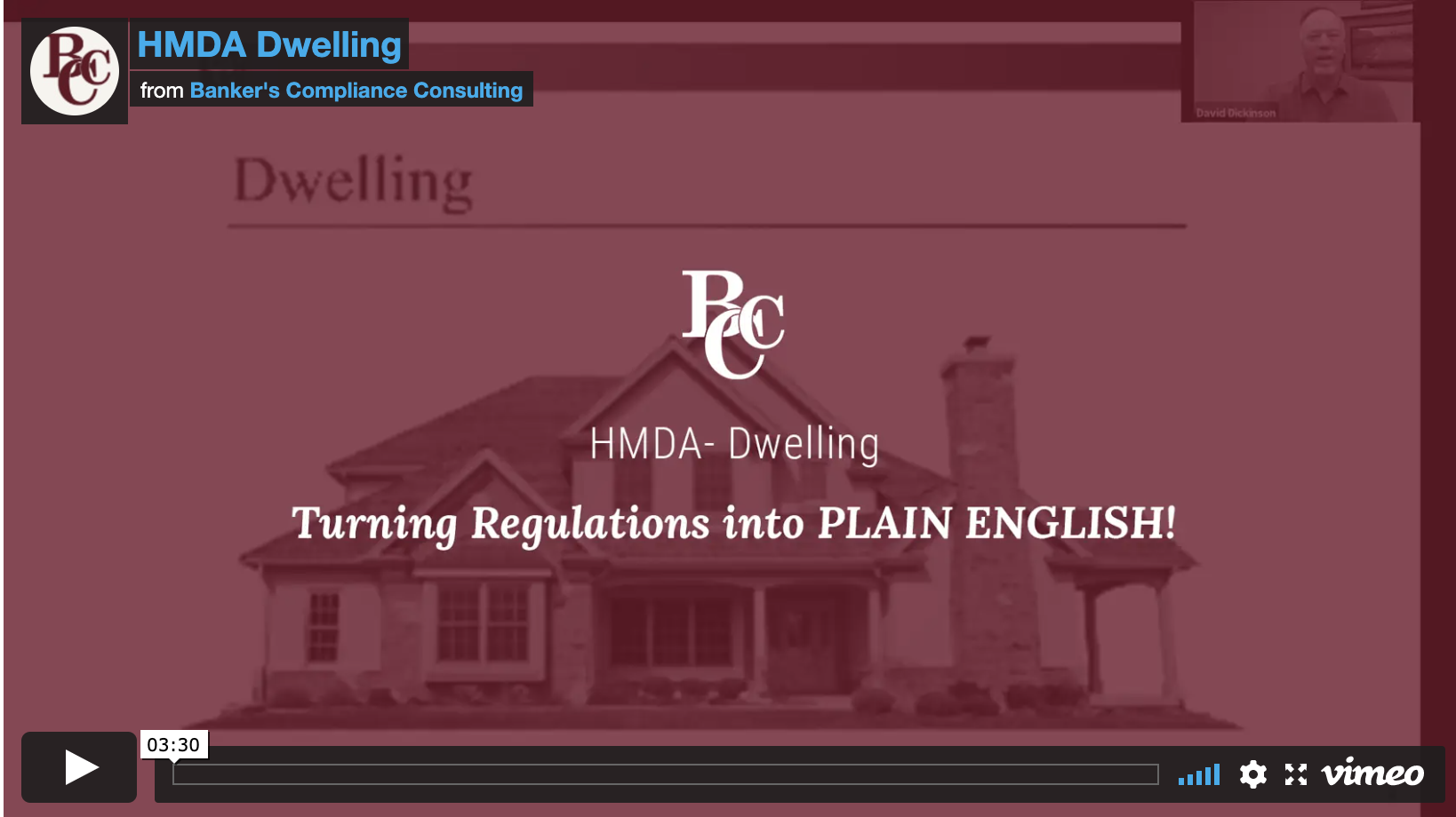 Online Bankers Training - What’s a Dwelling for HMDA?