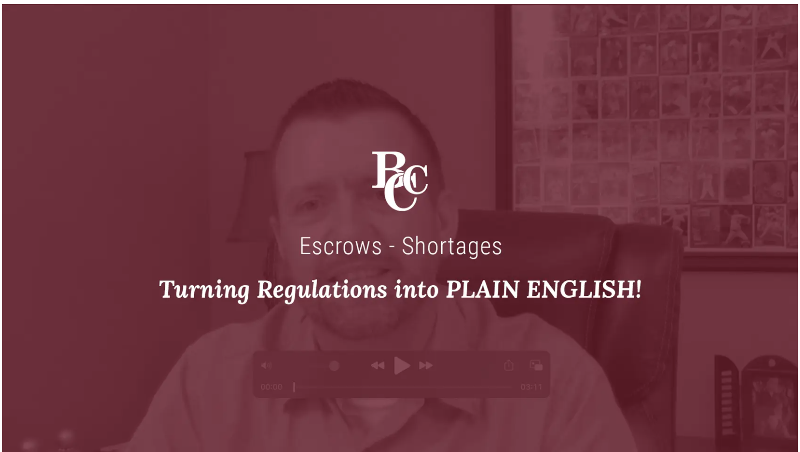 Online Bankers Training - Escrow Account Shortages & Deficiencies