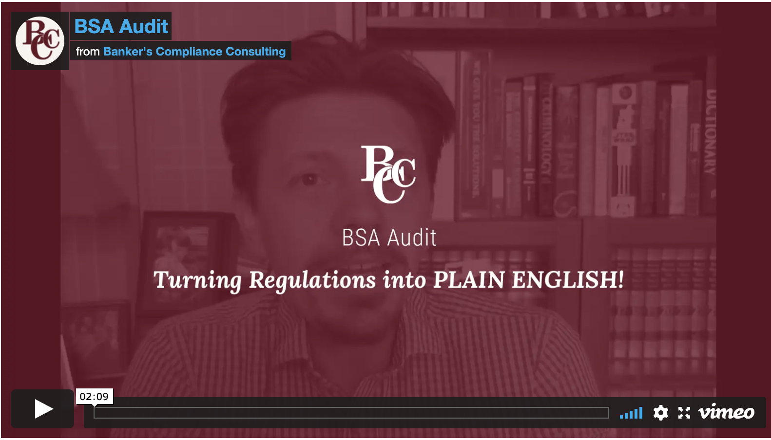 Online Bankers Training - Is Your BSA Audit Function Up to Par?