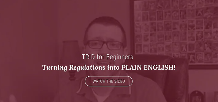 TRID Guidelines for Beginners - Online Bankers Training
