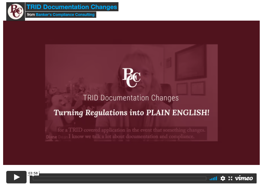 TRID Application Guidelines - Explainer Video